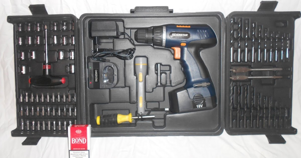 Aku Busilica 18V + set od 80 alata 35EU