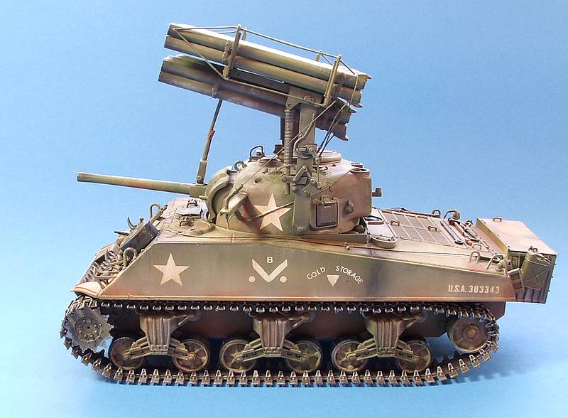 Panzerserra Bunker- Military Scale Models in 1/35 scale: M4A3 Sherman ...