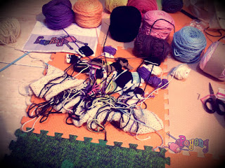 Ajeng Belajar Merajut: Doing Intarsia