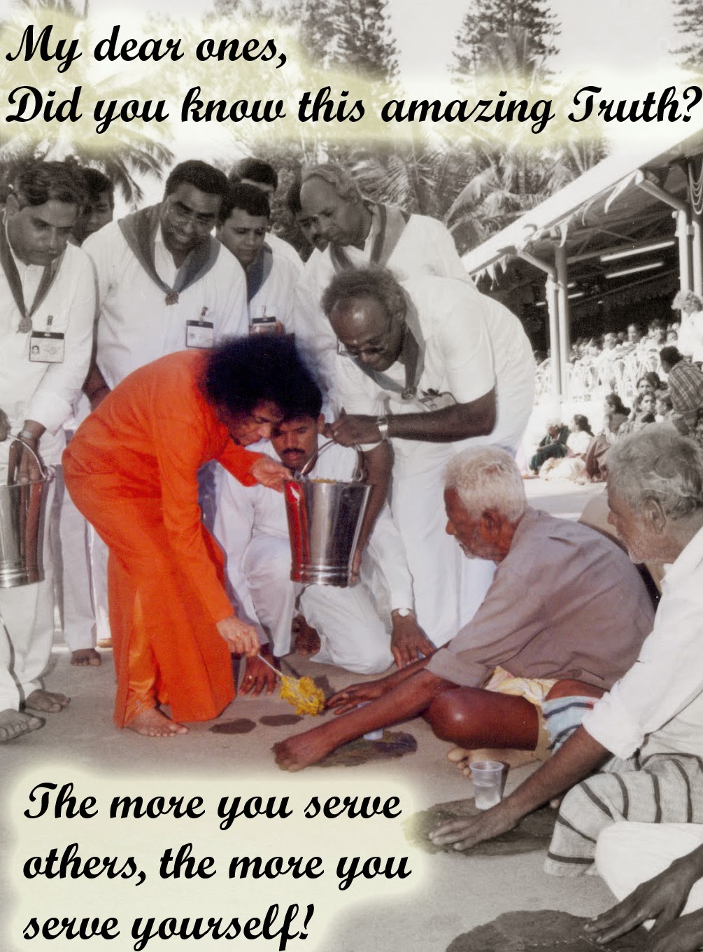 Sai Student: Experiences and Musings: Why should I serve others - an ...