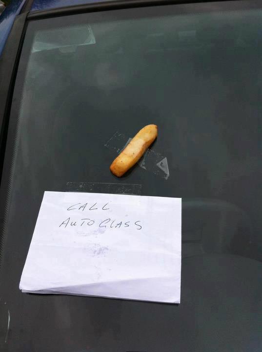 I Have Seen The Whole Of The Internet: Chip On Windscreen