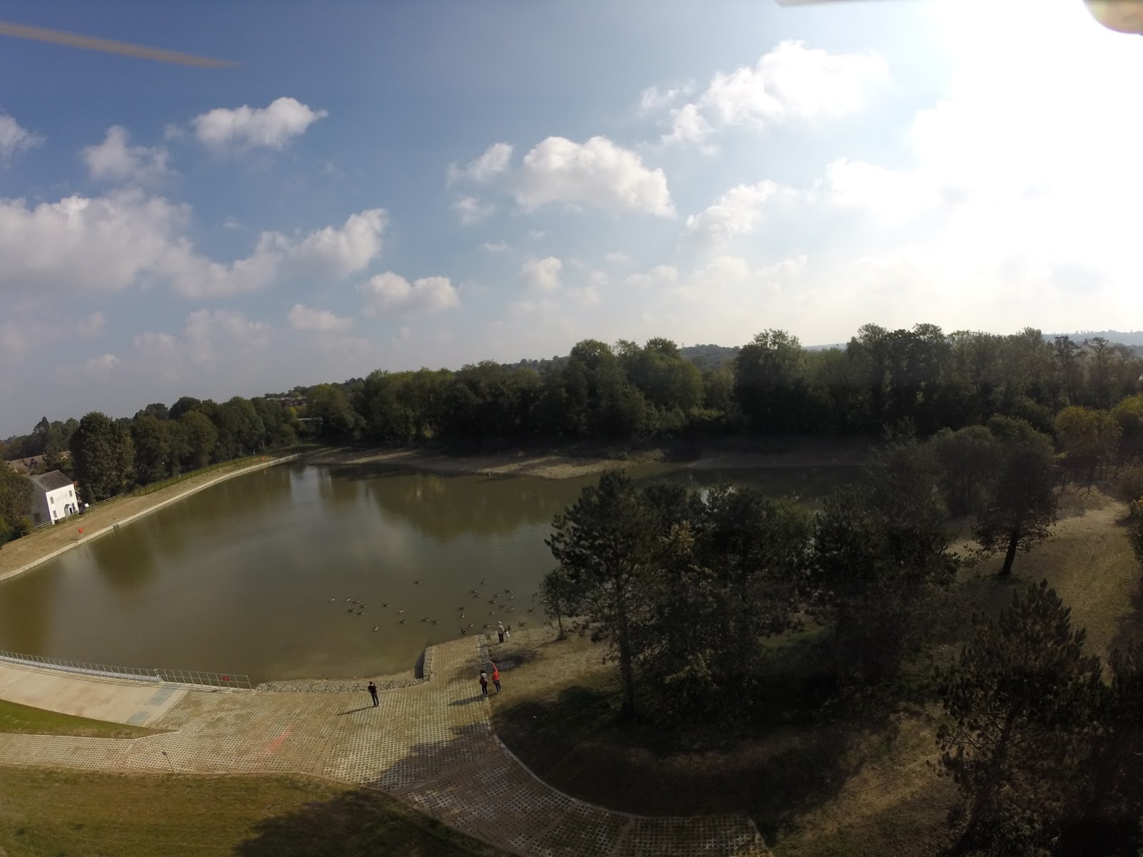 Aerial Britain: SEVEN PICTURES: Ifield Mill Pond