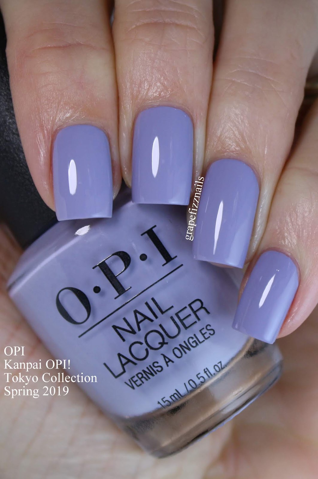 Grape Fizz Nails: OPI Tokyo Collection Spring 2019, Swatches and Review