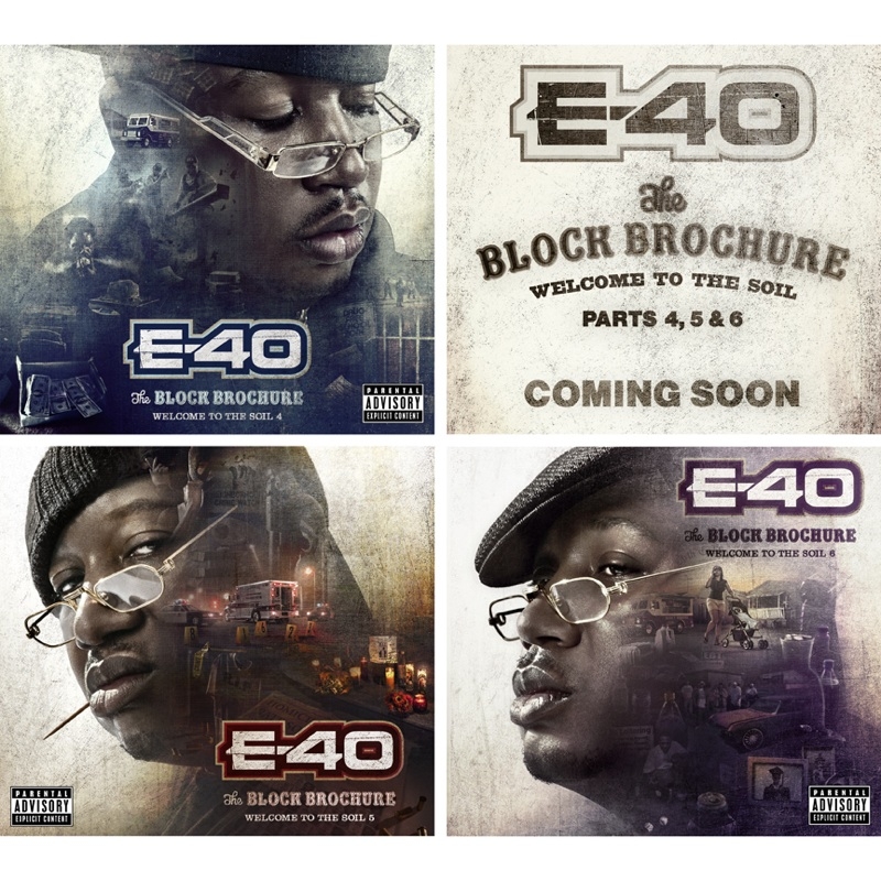 E-40 Releases New Artwork Covers For 3 Albums! | Solo Vibes Music