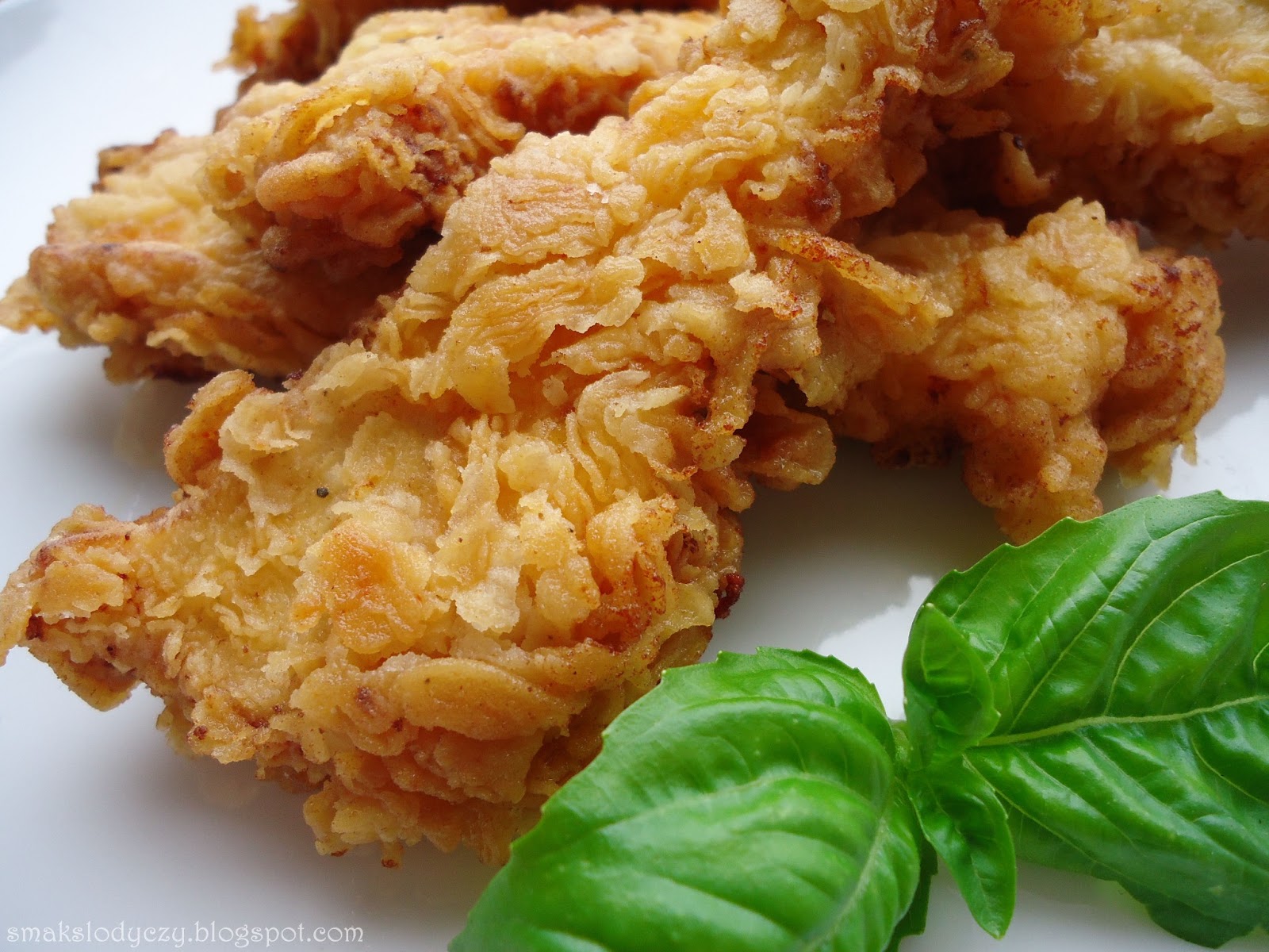 Smak Słodyczy: stripsy z kurczaka