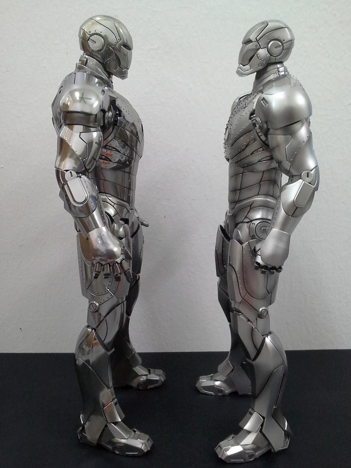 JUST Custom Toy: Black Chromed Iron Man MARK II