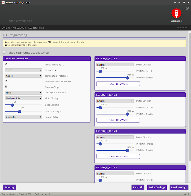 FPV & Микро: BLHeli - универсальный конфигуратор