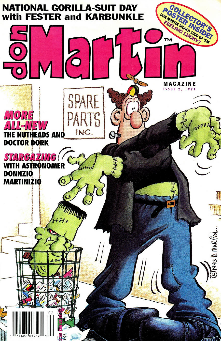 Hairy Green Eyeball 3: Don Martin #2