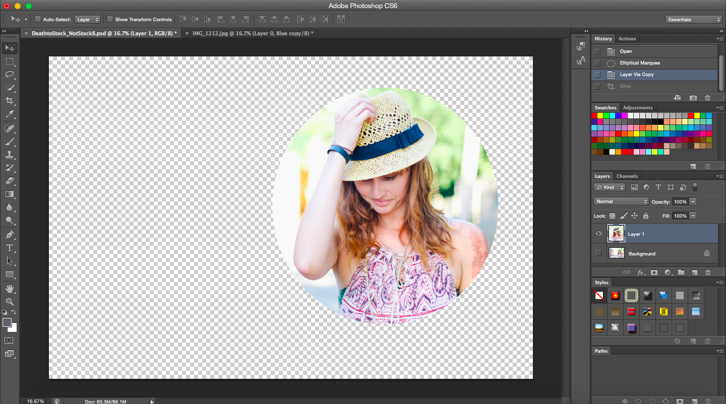 HOW TO CREATE A CIRCULAR PROFILE PICTURE IN PHOTOSHOP | PINKPOT ...