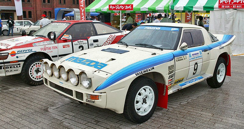 El rincón de Titoju: Mazda RX 7 Gr. B Rally Acropolis 1985