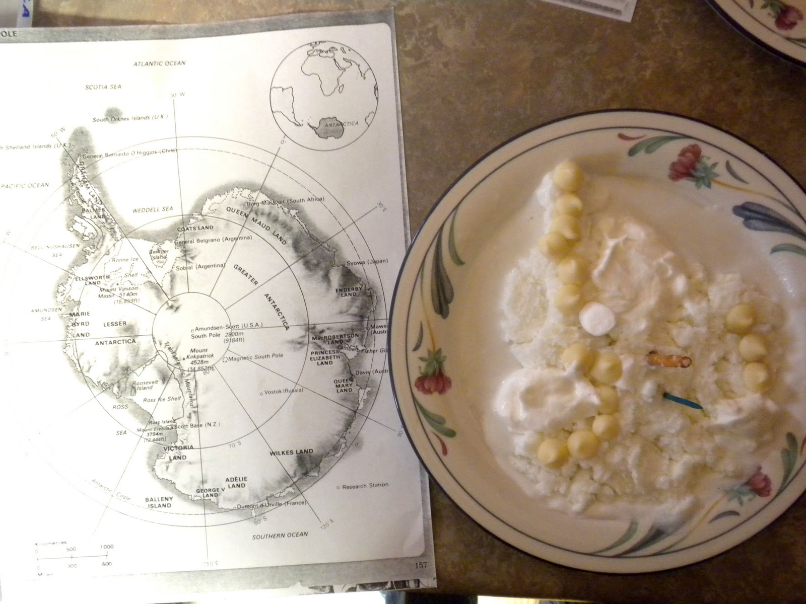 Edible Continents VI and VII: Antarctica and Australia
