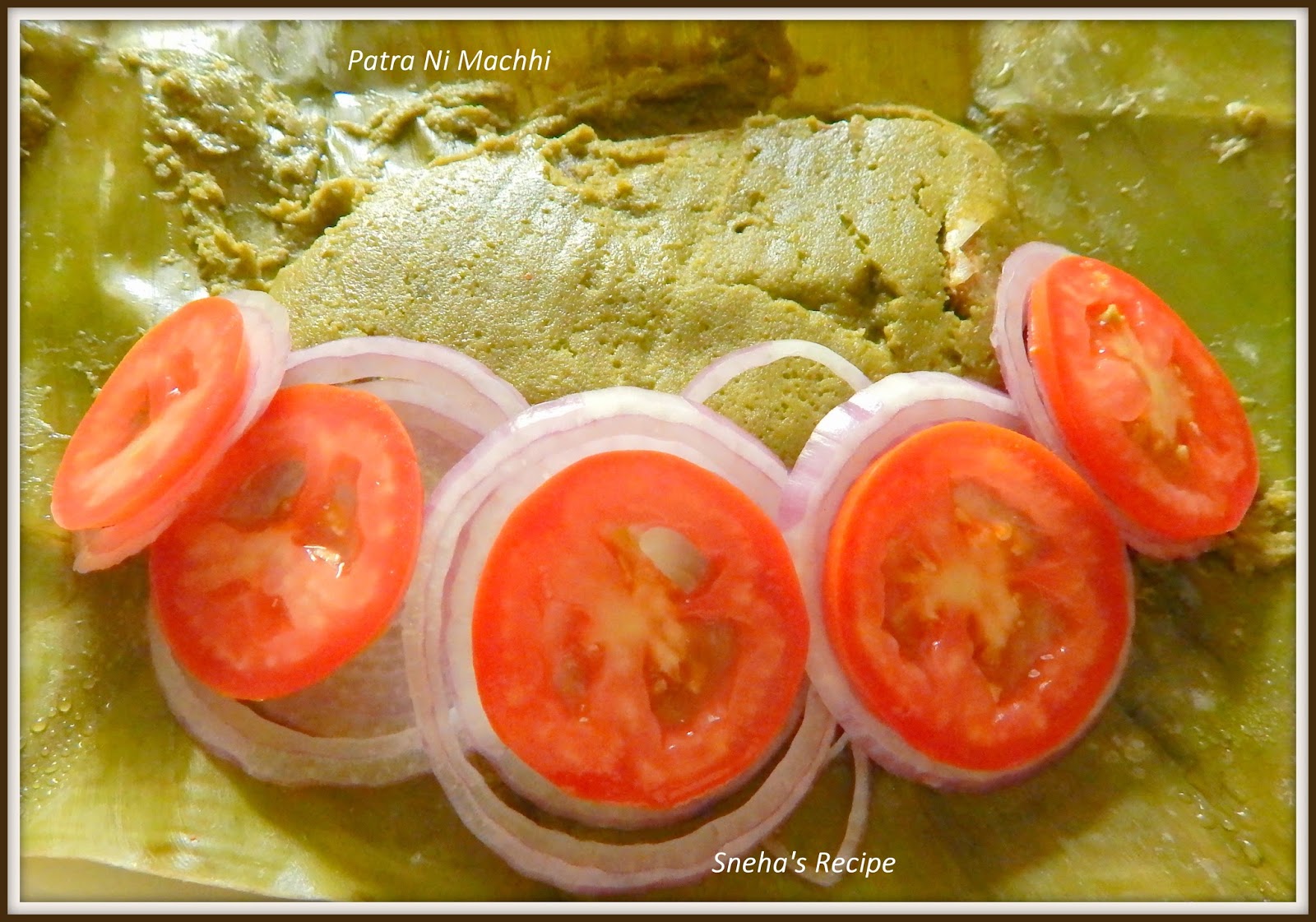 Patra Ni Machhi - Parsi Cuisine / Steamed Fish Wrapped in Banana Leaf ...