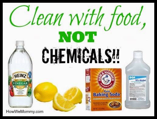 This is how we Mommy: Clean with food, not chemicals!
