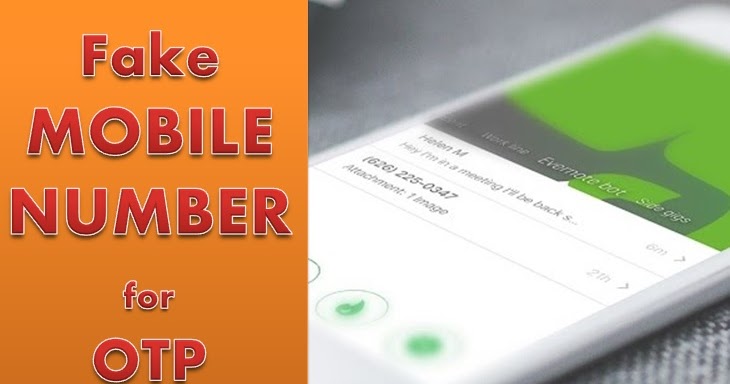 (Tested Verified) Fake Mobile Number Generator For OTP - TechKeGuruJi.Com