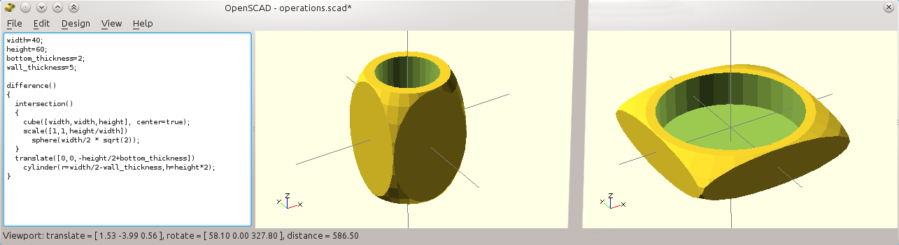 3d Printer Improvements How To Use Openscad 2 Variables And Modules