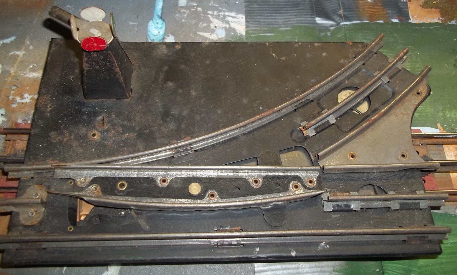 3 Rail Fun: The 5 Minute Marx Switch Fix