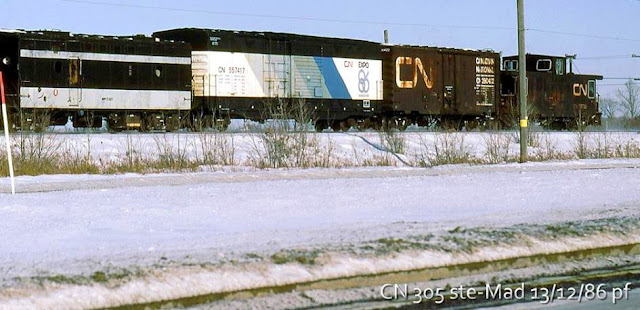 Trackside Treasure: CN Expo 86 Boxcars