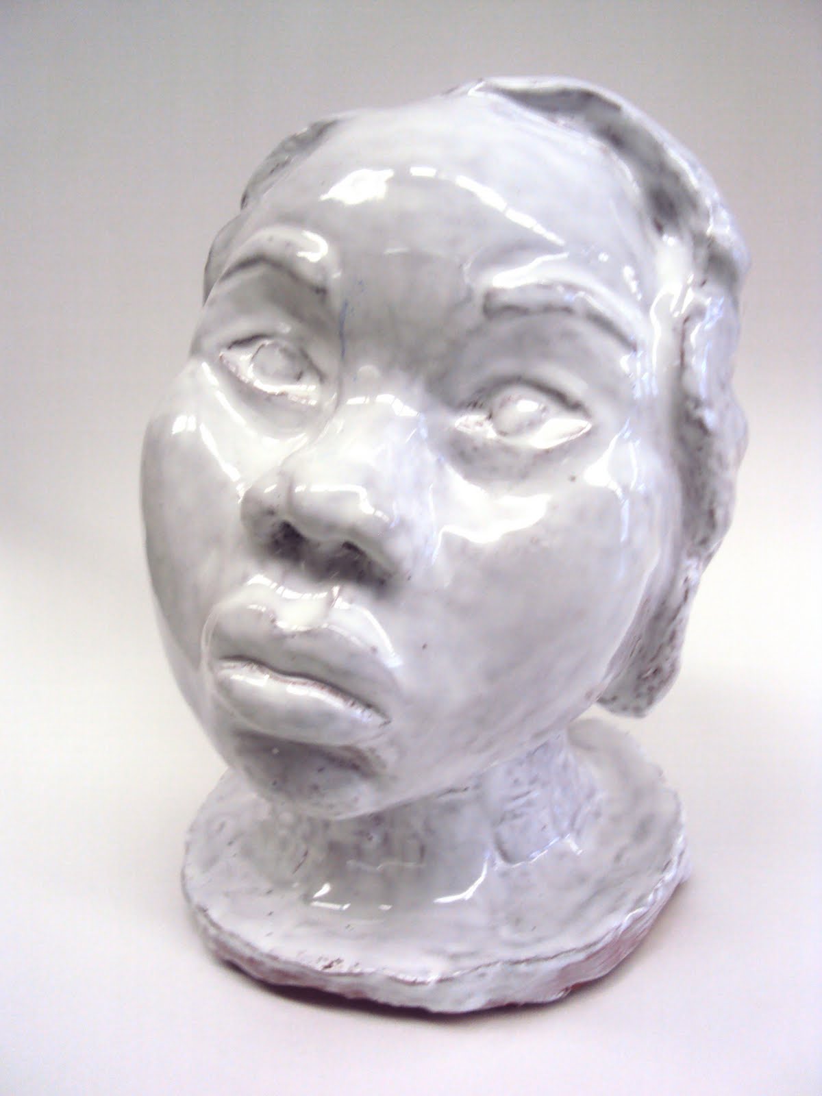 Ceramics 1&2: Self Portrait Busts