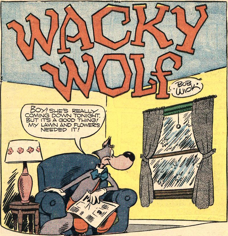 The 1940s Funny Animalphabet: 1940s Funny Animalphabet - W