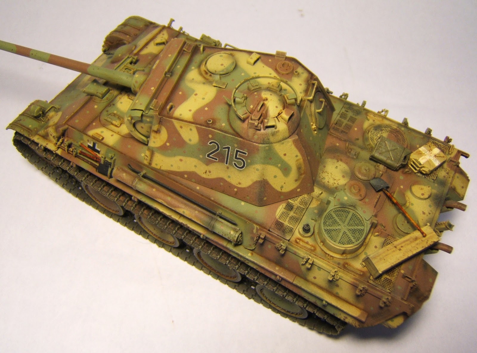 Dave's Tank Workshop : Panther Ausf G, 2/SS. Pz Regt 1, Stoumont, Ardennes