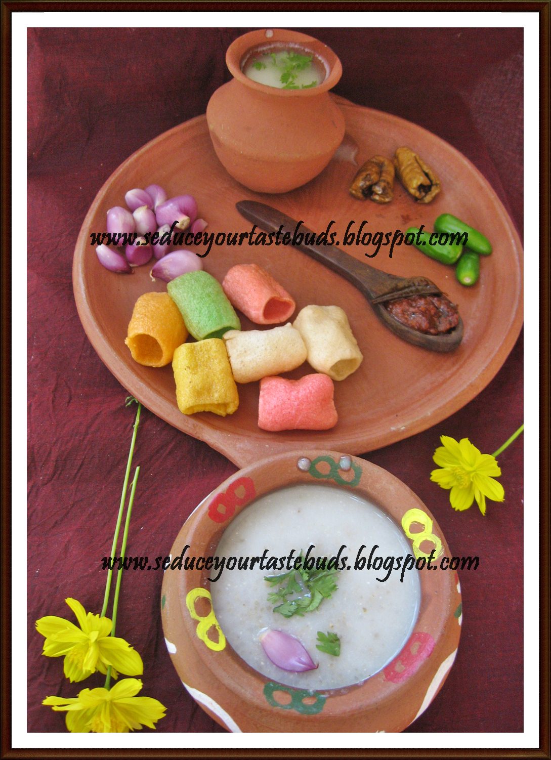 Kambu Saadham & Kambu Koolz | Bajra 'rice' & Porridge - Seduce Your ...