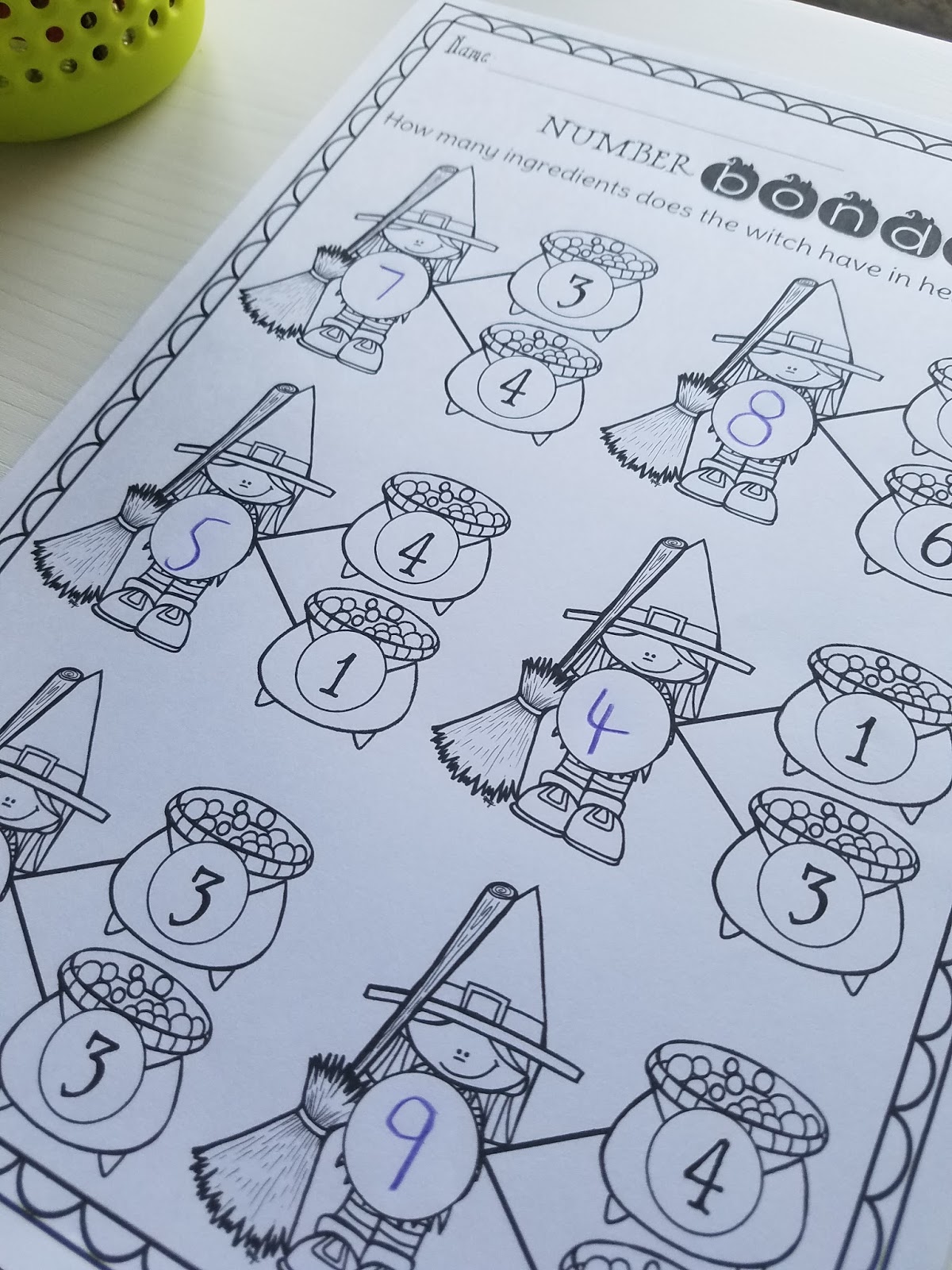 Happy Little Learners: Halloween Room on the Broom Literary and Math ...