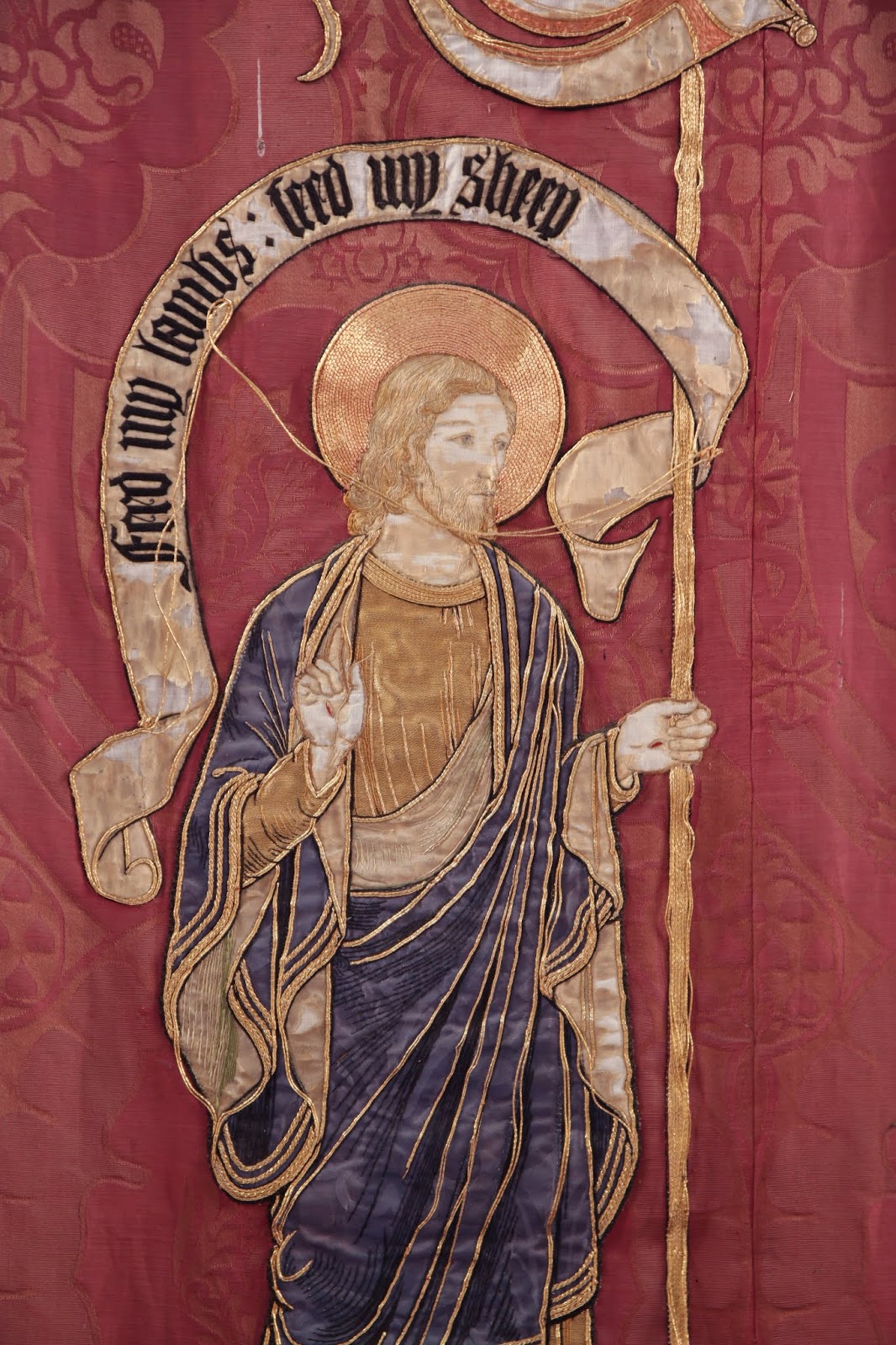 Textile design by Geoffrey Webb ~ Liturgical Arts Journal