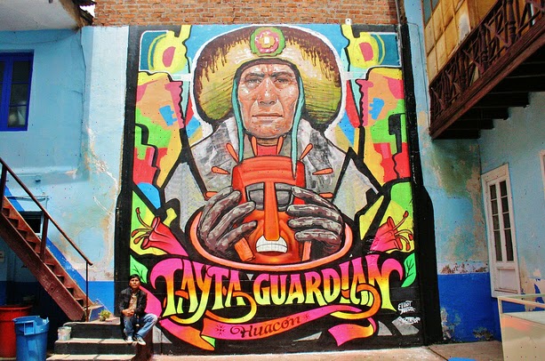 La fabulosa sombra del saltamontes azul verde amarillo: Cultura Chicha