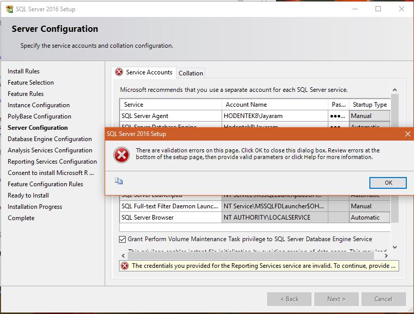 HodentekMSSS: Installing SQL Server 2016 Developer Edition
