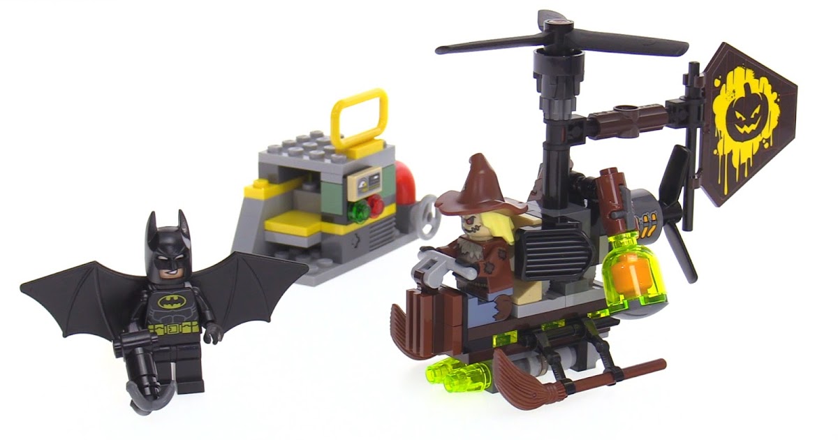 LEGO Batman Movie Scarecrow Fearful Face-off review! 70913