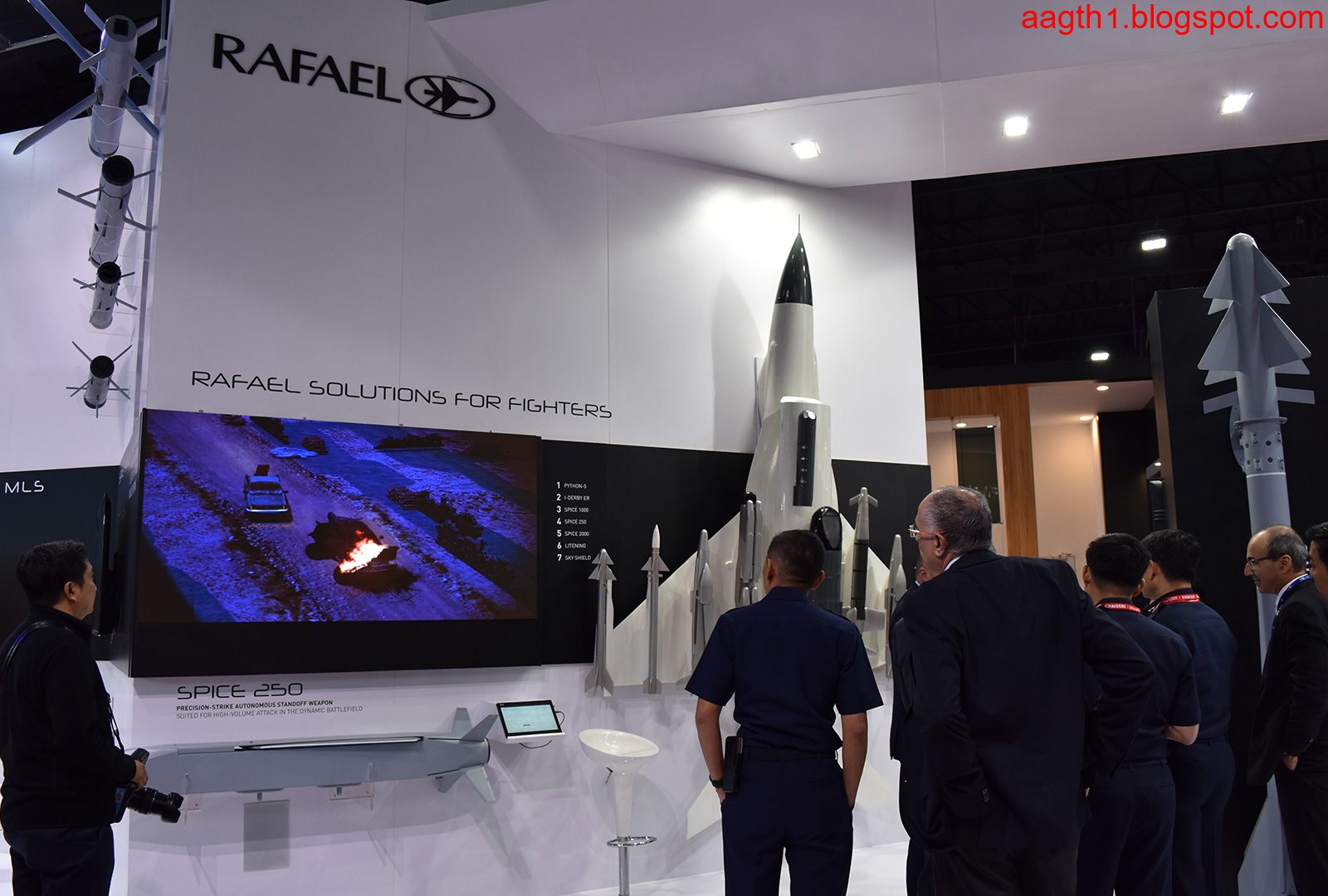 AAG_th บันทึกประจำวัน: Rafael อิสราเอลเสนอผลิตภัณฑ์ของตนแก่กองทัพอากาศไทย