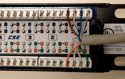 Como instalar un Patch Panel