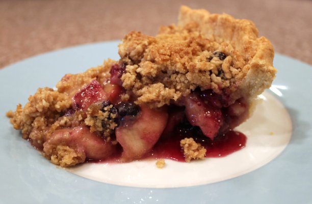 Apple-Blueberry Pie