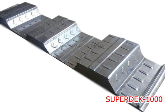 Cara Hemat Ngedak dan Ngecor kuat dan Cepat Plat lantai komposit baja ...