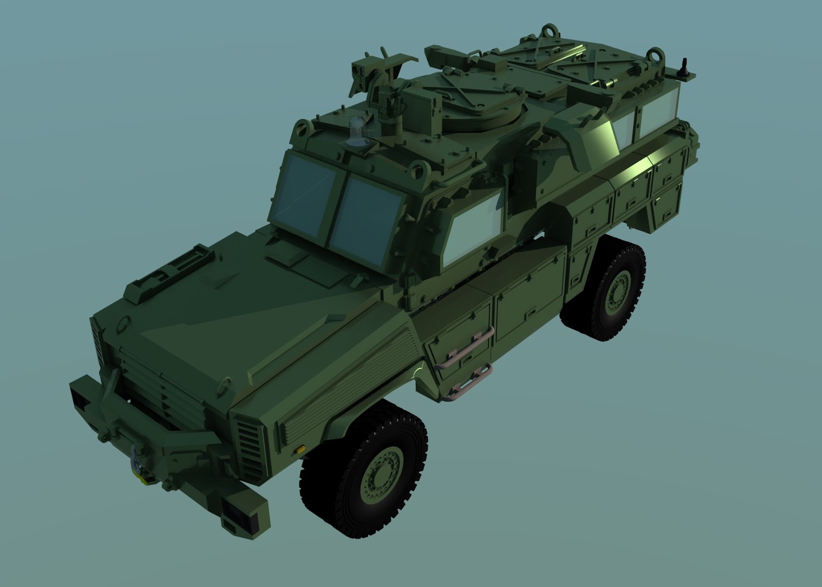 EVOLUTION DESIGNES: RG-31 MK5E RENDERS Y CATALOGO MARZO 2018