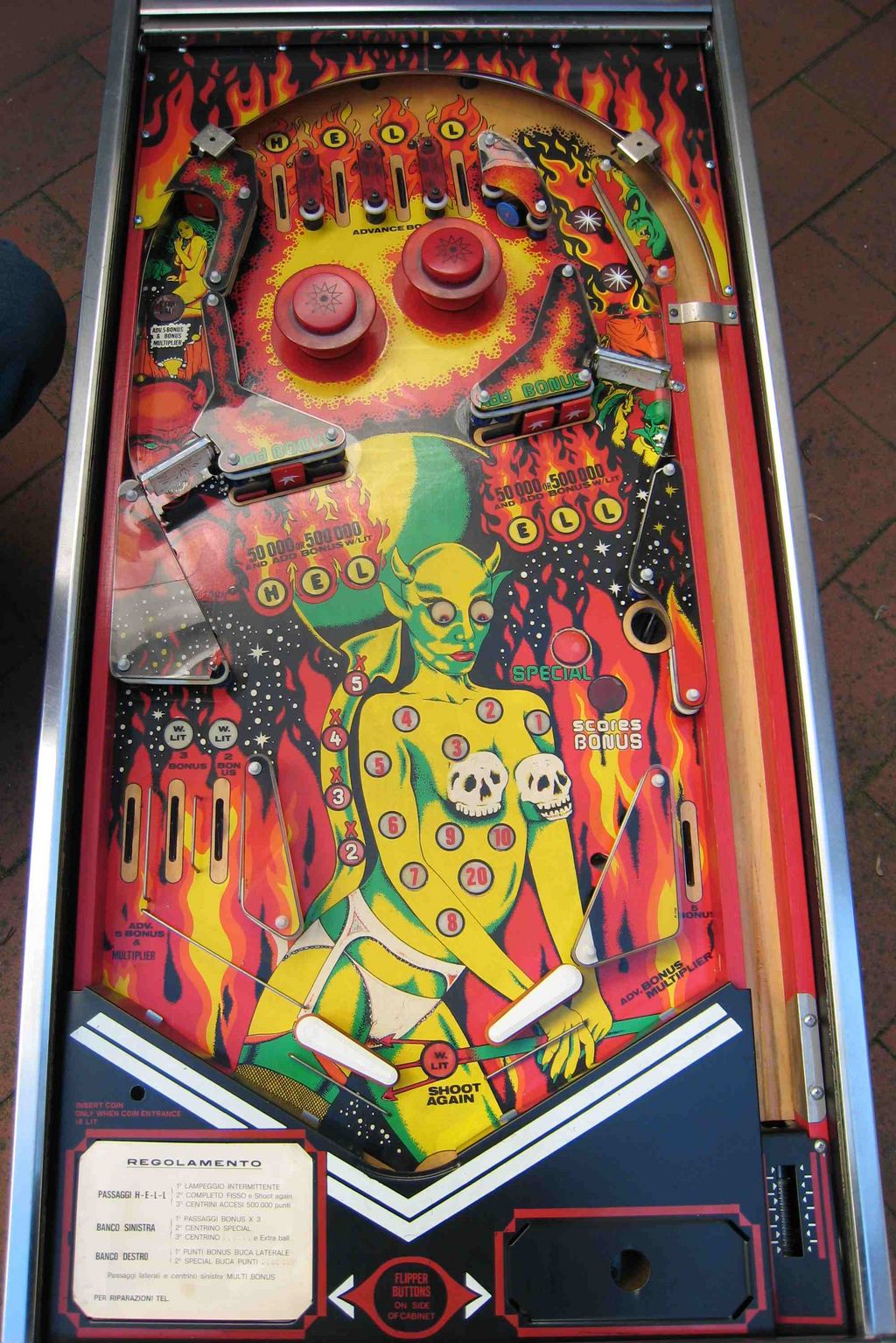 MONSTER BRAINS: Pinball Machines - Devils and Demons