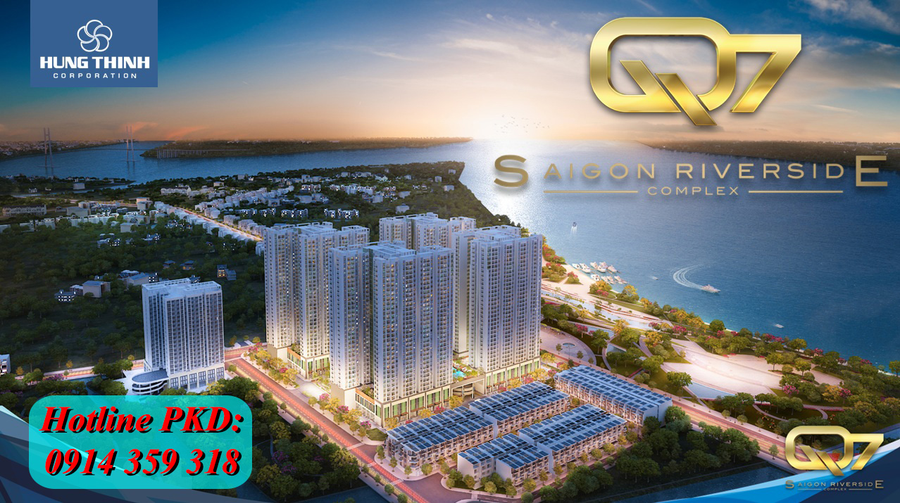 TỔNG THỂ VÀ QUY MÔ DỰ ÁN Q7 RIVERSIDE