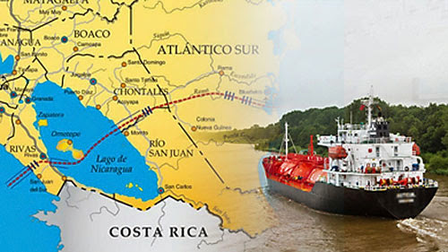 Presentarán mapa definitivo de canal interoceánico de Nicaragua. - LA ...