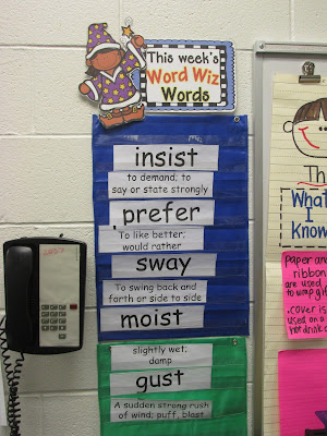 Live and Learn: Word Wizards: A September Vocabulary Unit