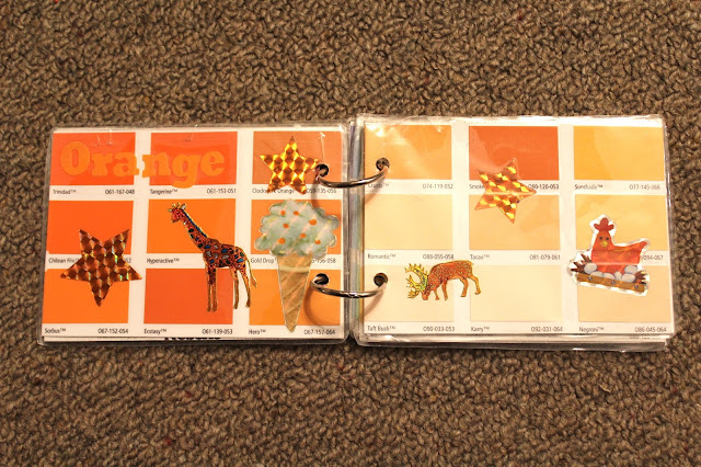 DIY: Homemade Colour Book - Teacher by trade, Mother by nature