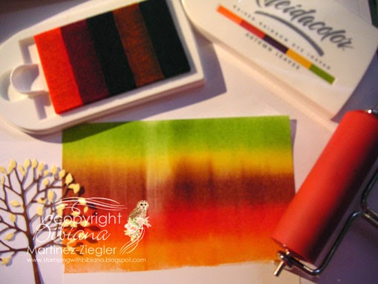 Stamping with Bibiana: CAS Merci Fall Card