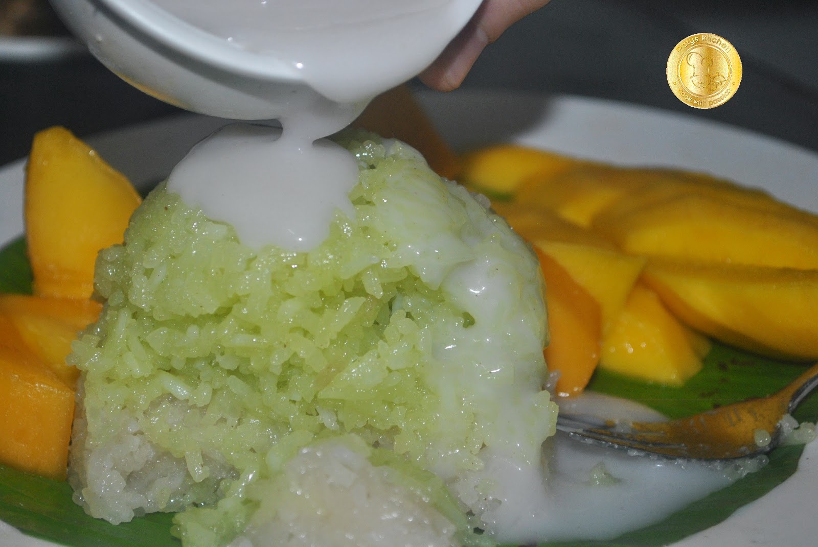 PATYSKITCHEN: KHAO NIAOW MA MUANG /MANGO STICKY RICE/PULUT MANGGA THAI