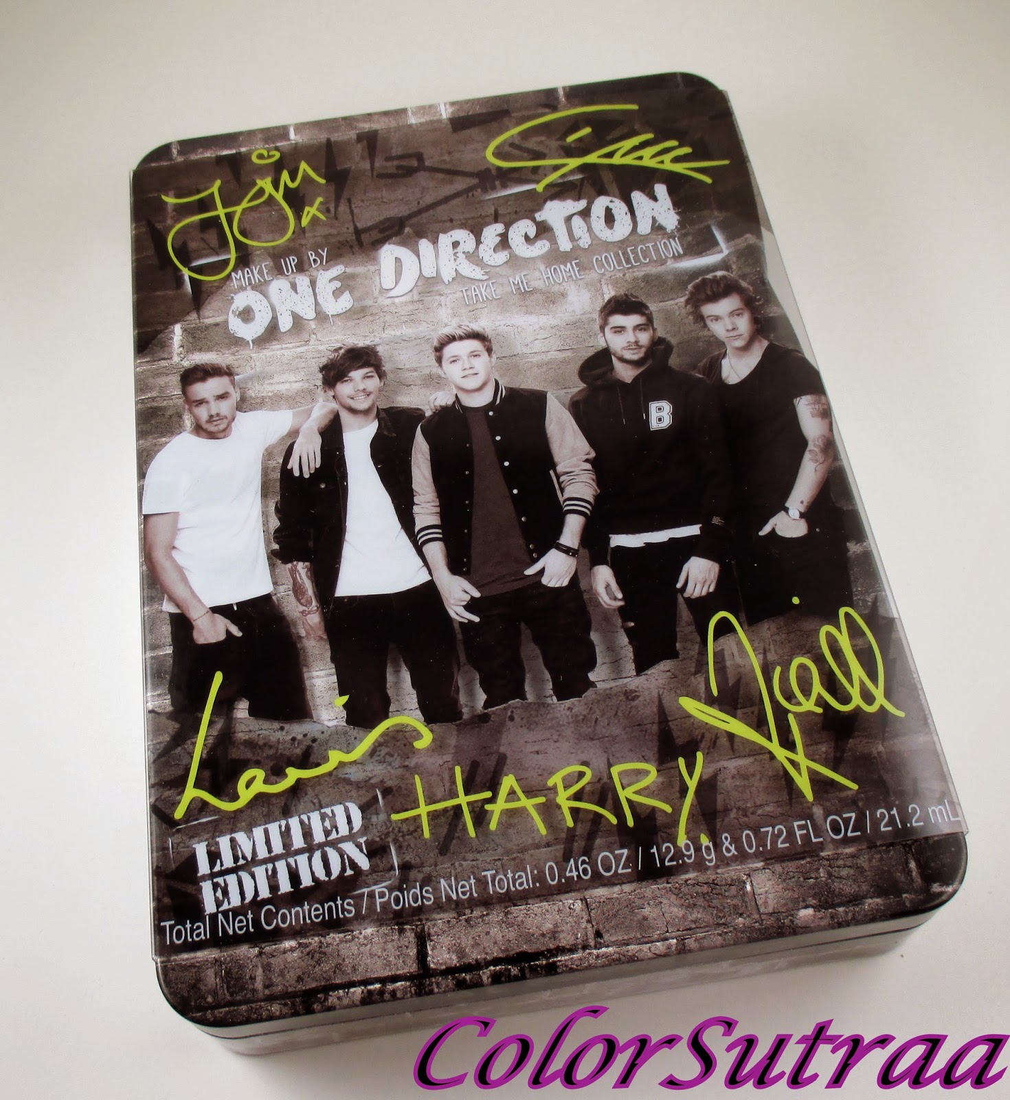 Introducing MAKEUP BY ONE DIRECTION Beauty Tin : Swatches and Review ...