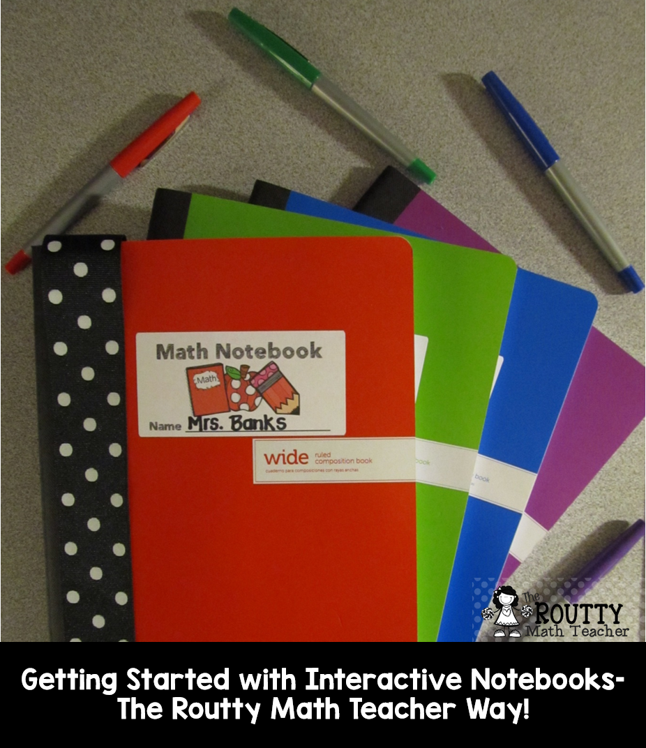 The Routty Math Teacher: Kick Start Your School Year with Interactive ...