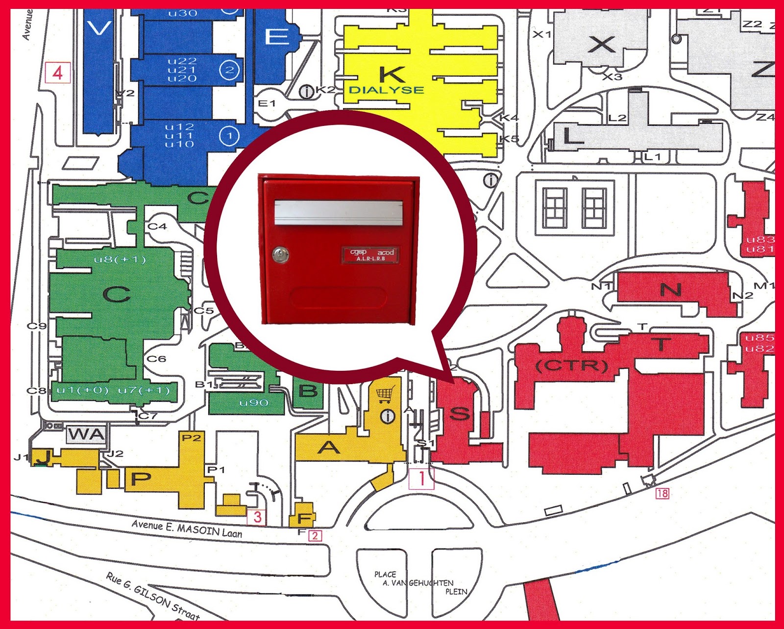 CGSP-ACOD Brugmann: CONTACT