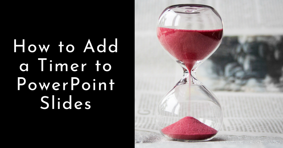 Free Technology For Teachers How To Add A Timer To PowerPoint Slides 