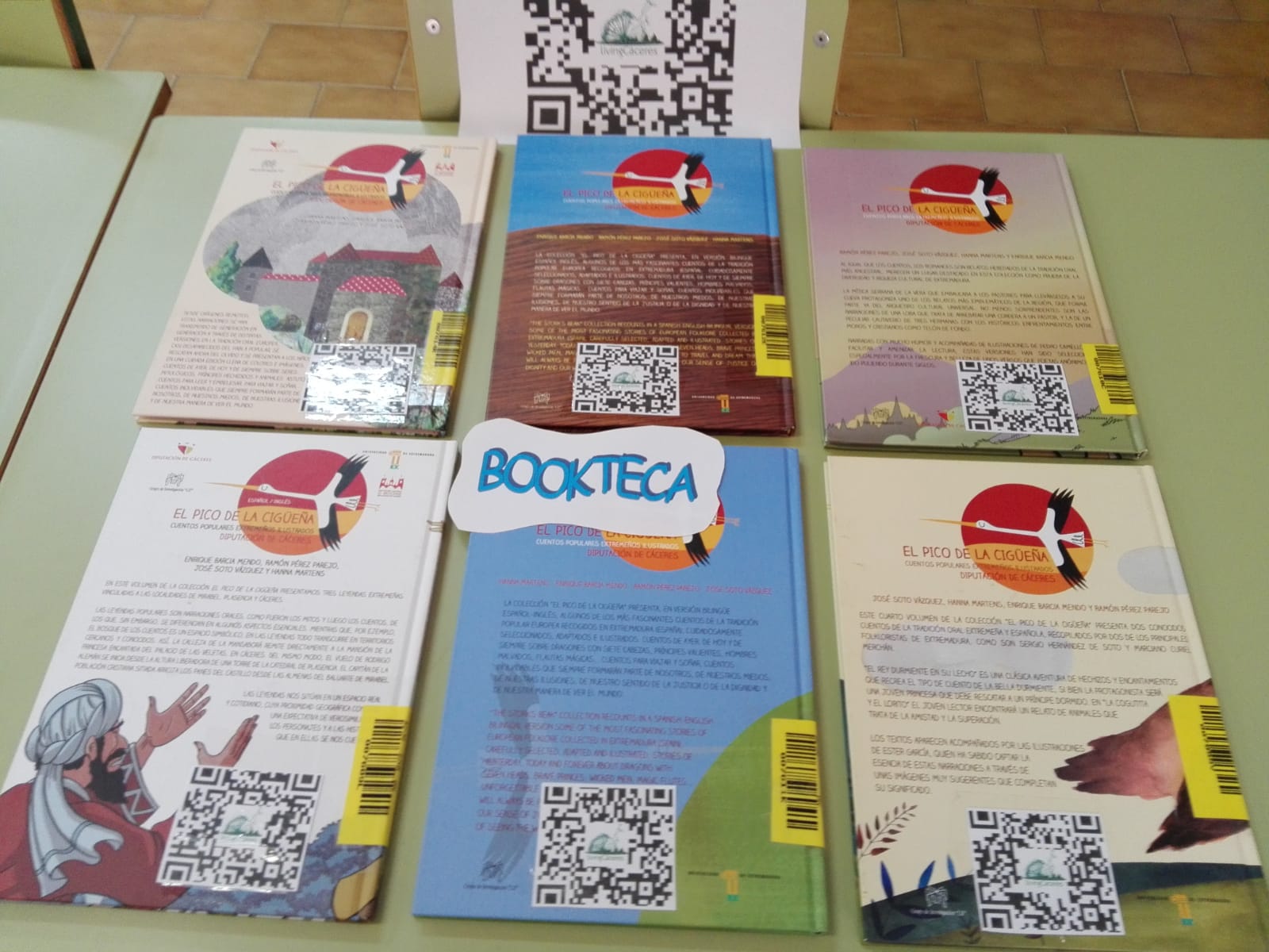 BIBLOMOZTECA: Libros con código QR