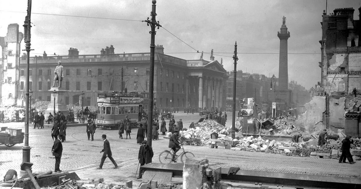 Historic Photos of Dublin After the 1916 Easter Rising ~ Vintage Everyday