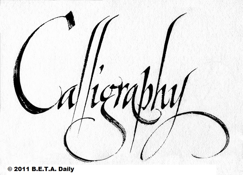 Scribbles: Calligraphy Art