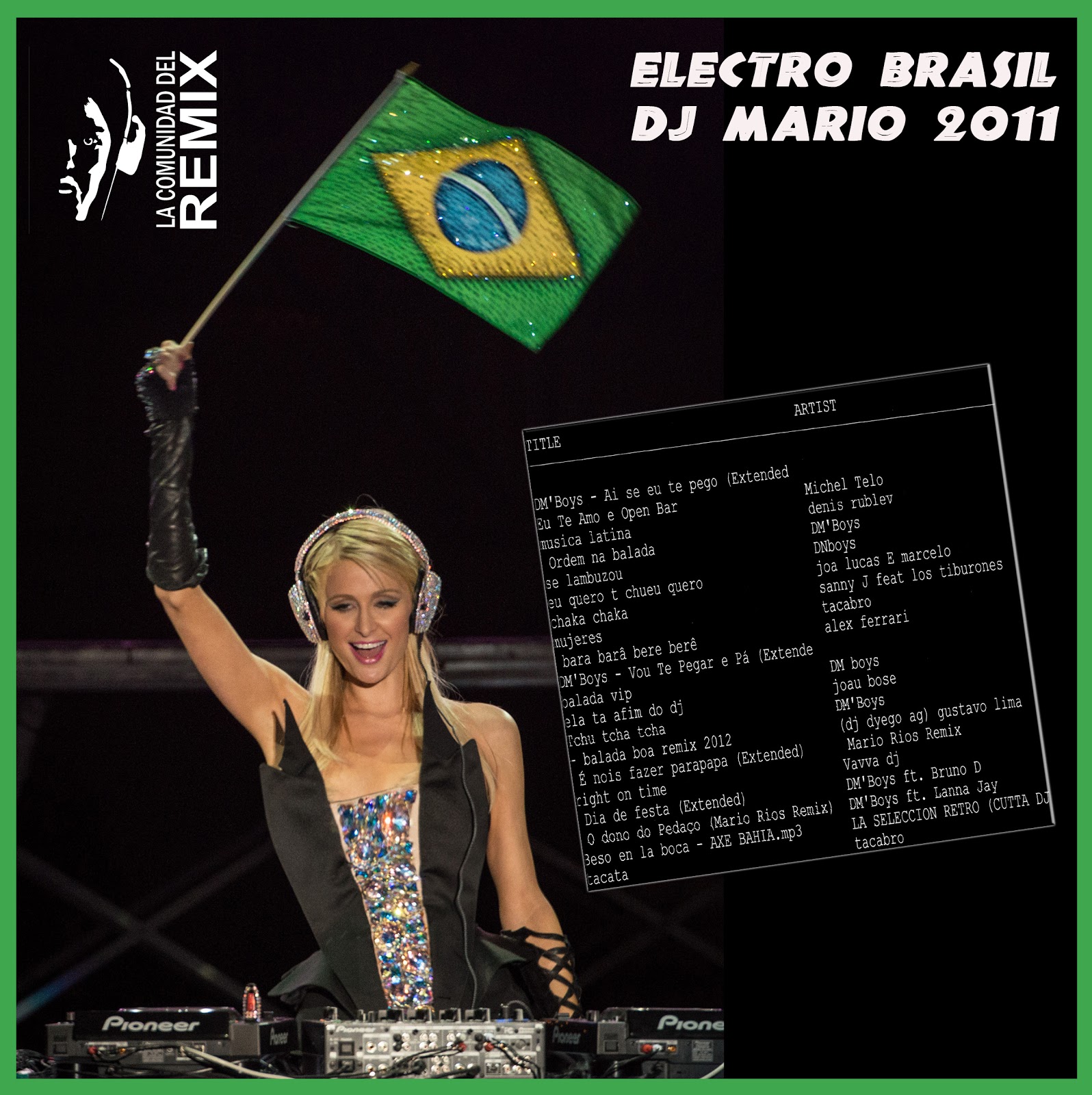 La Comunidad Del Remix: Electro Brasil - Dj Mario 2011